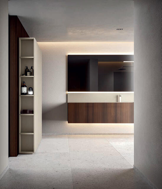 HEXIS: collezione mobili da bagno di design | Edoné