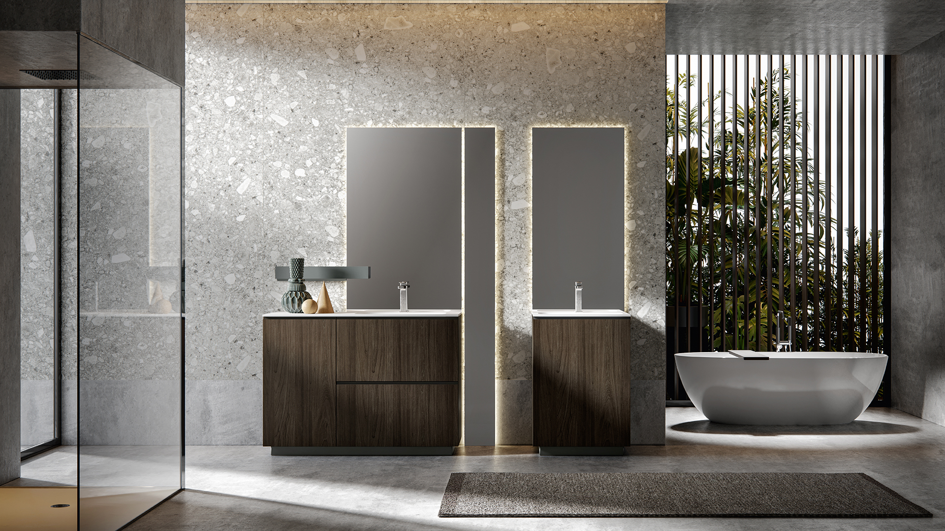 GIUNONE: modern designer bathroom furniture collection | Edoné