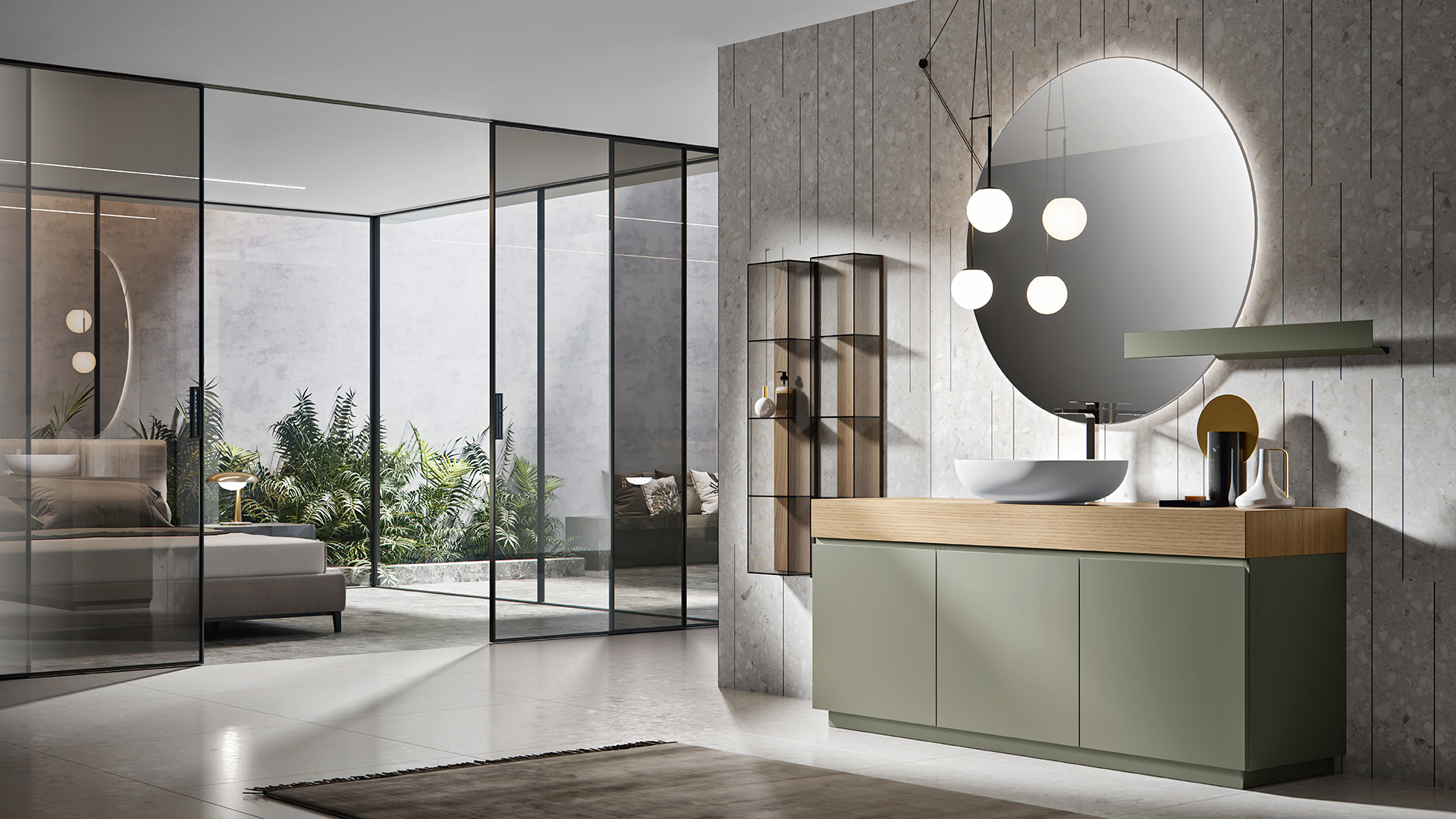 GIUNONE: modern designer bathroom furniture collection | Edoné