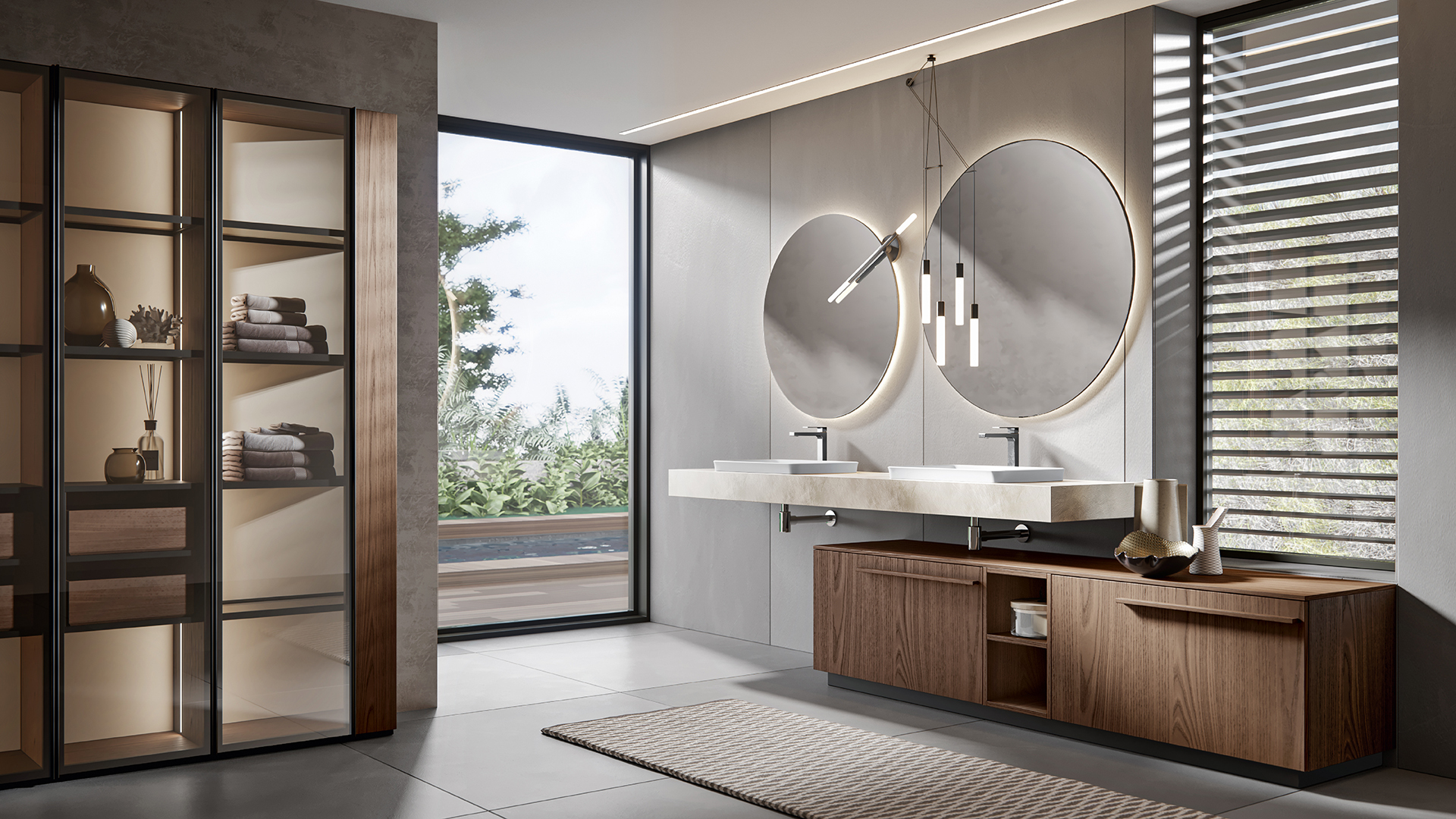 GIUNONE: modern designer bathroom furniture collection | Edoné