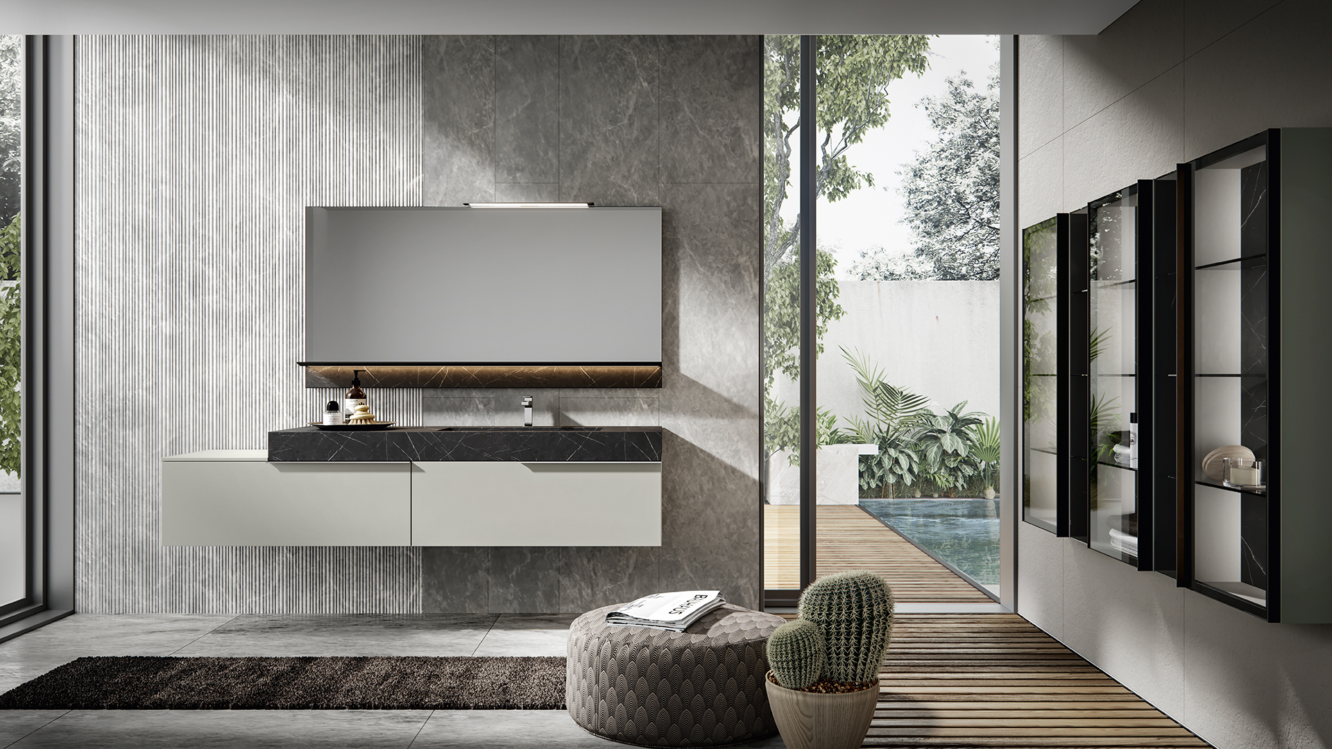 GIUNONE: modern designer bathroom furniture collection | Edoné