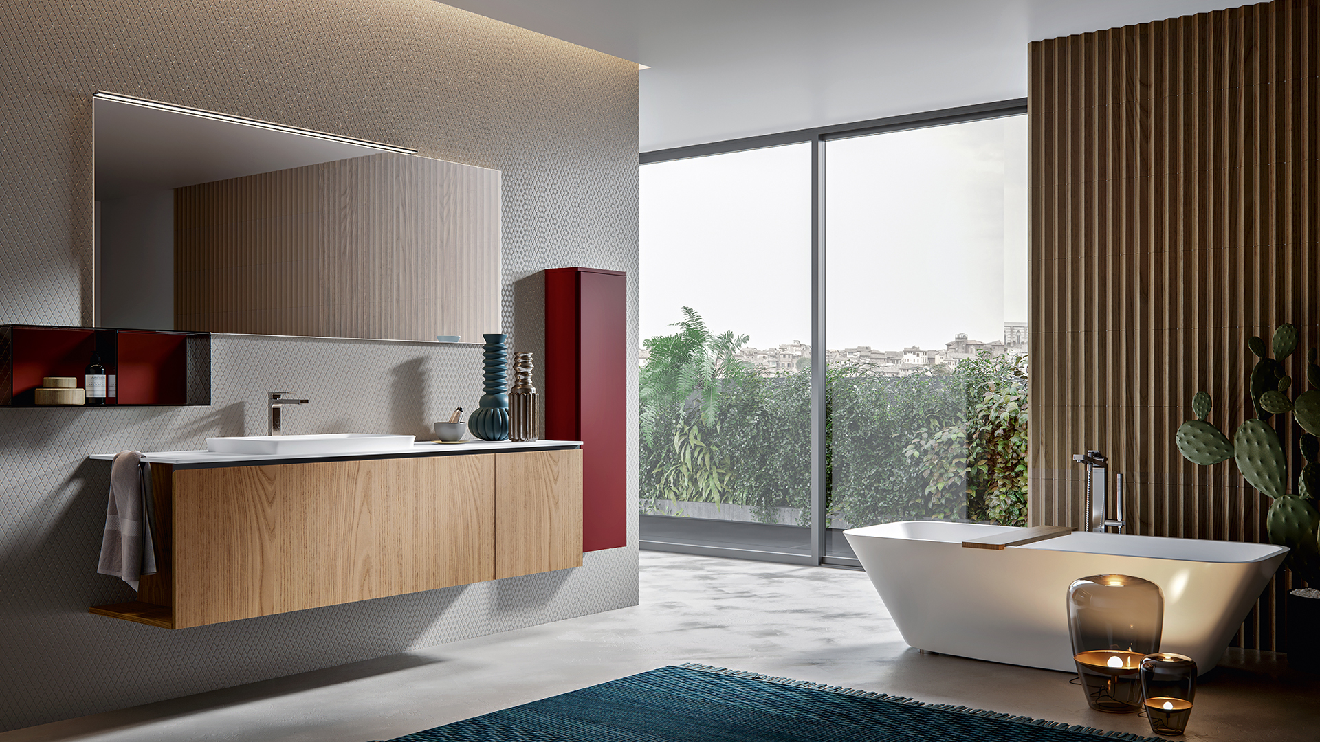 GIUNONE: modern designer bathroom furniture collection | Edoné