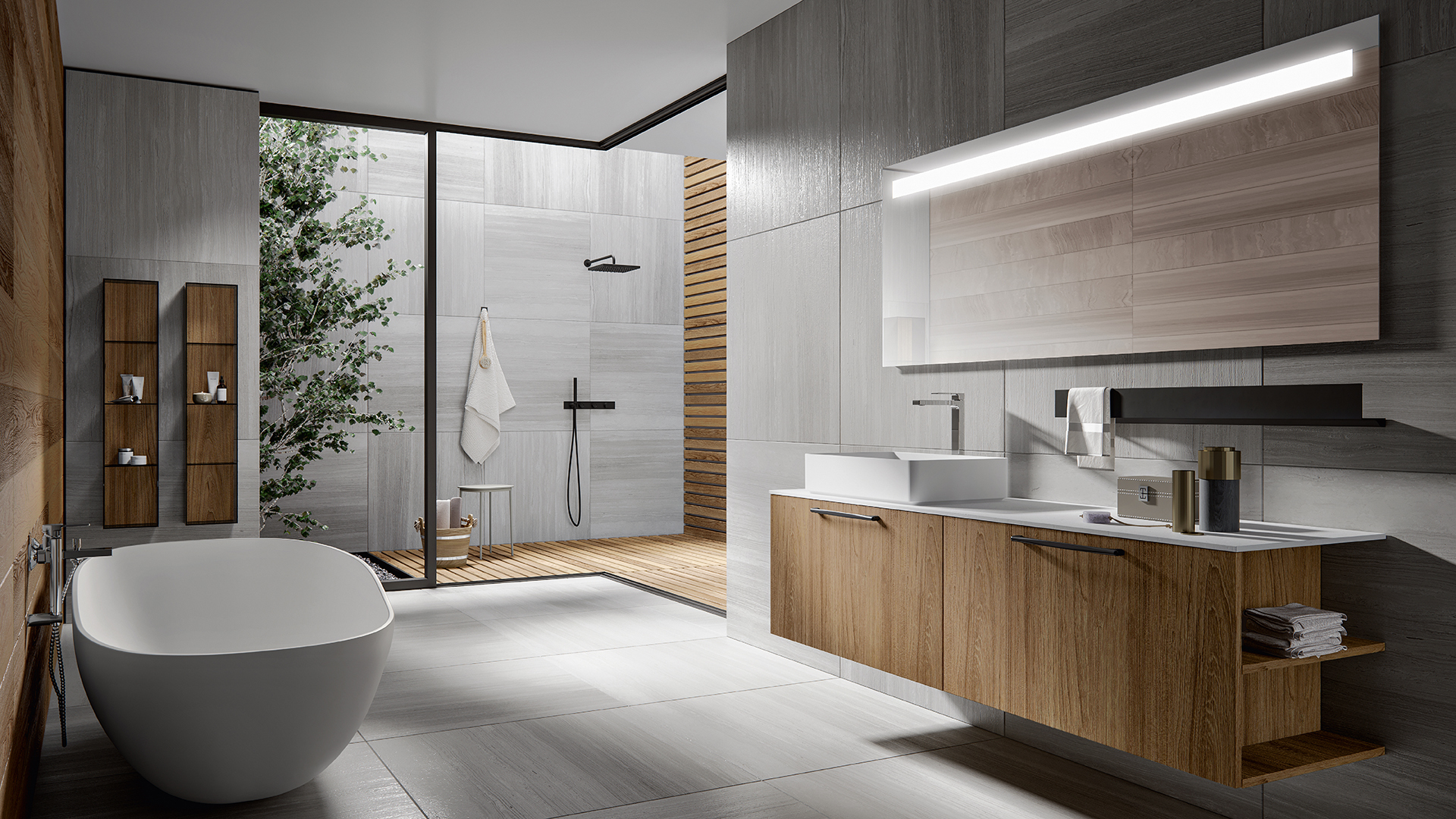 GIUNONE: modern designer bathroom furniture collection | Edoné