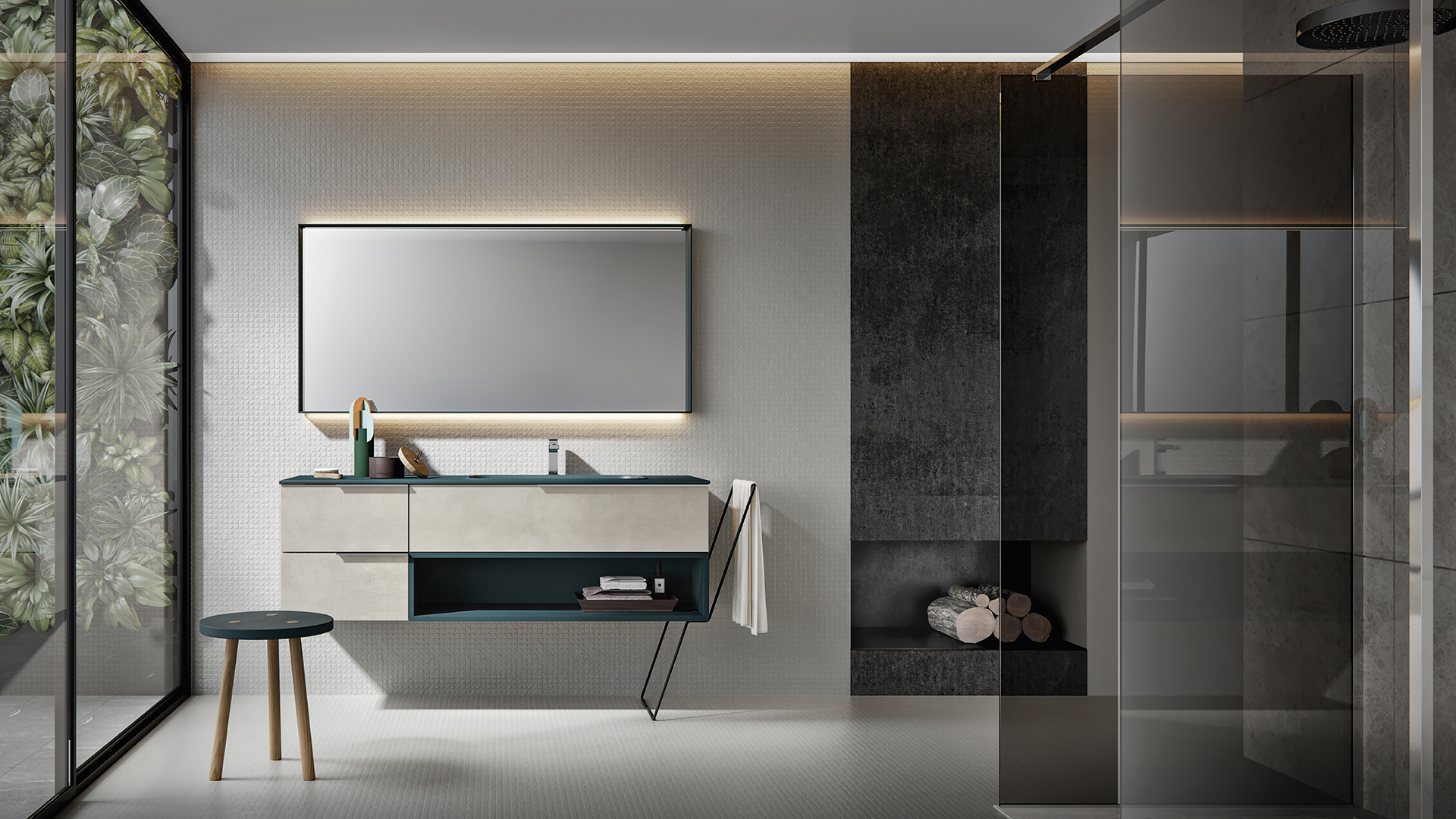 GIUNONE: modern designer bathroom furniture collection | Edoné