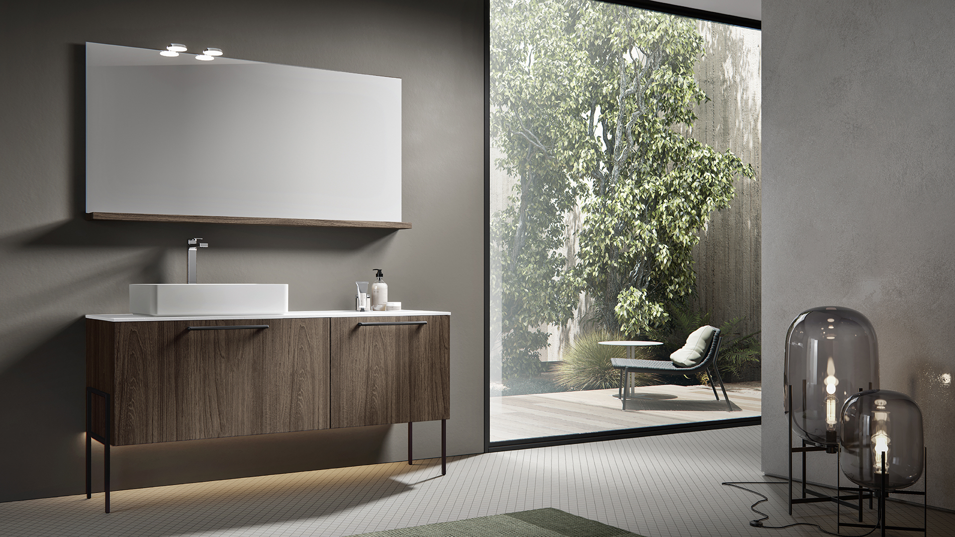 GIUNONE: modern designer bathroom furniture collection | Edoné