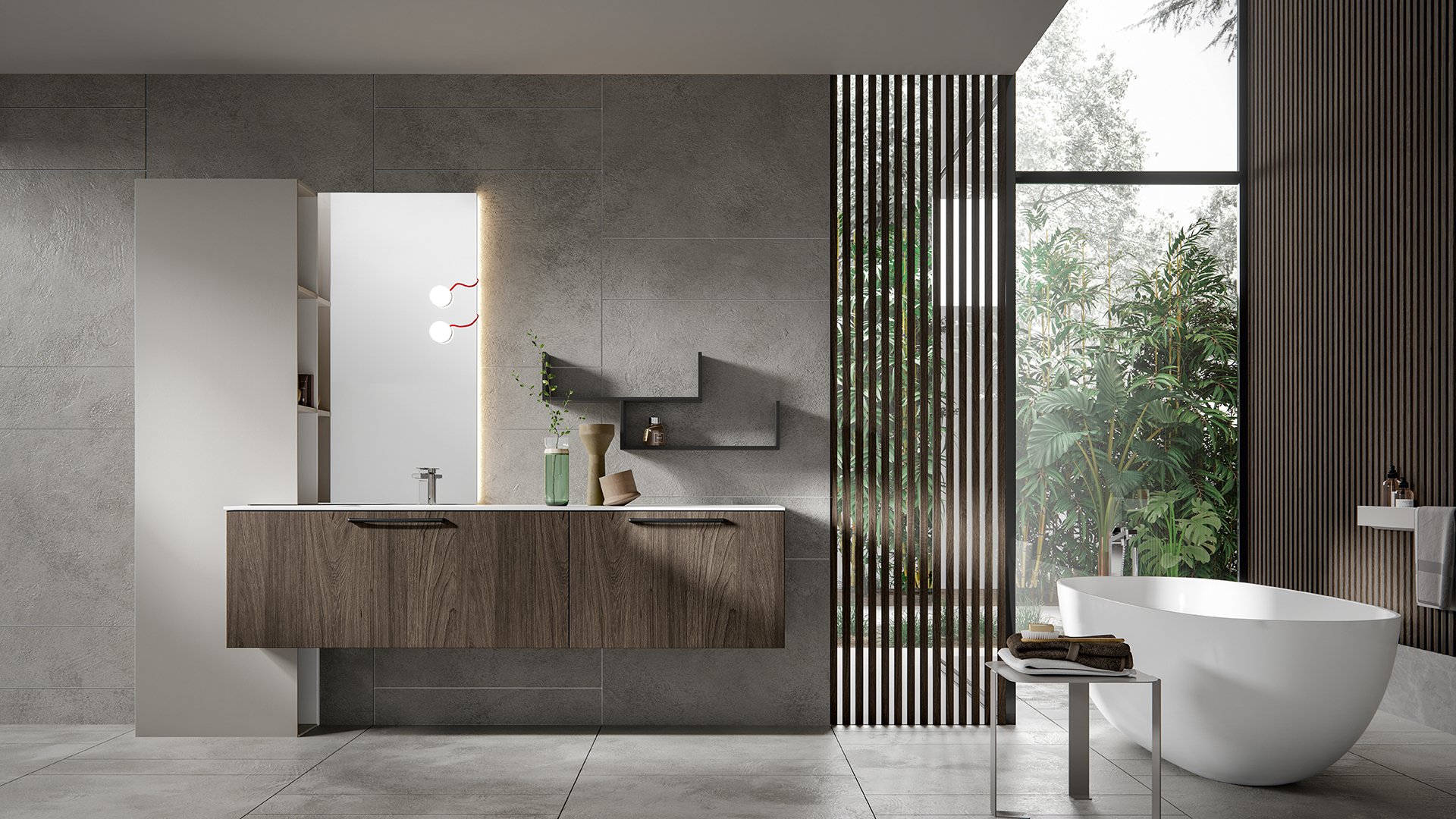 GIUNONE: modern designer bathroom furniture collection | Edoné
