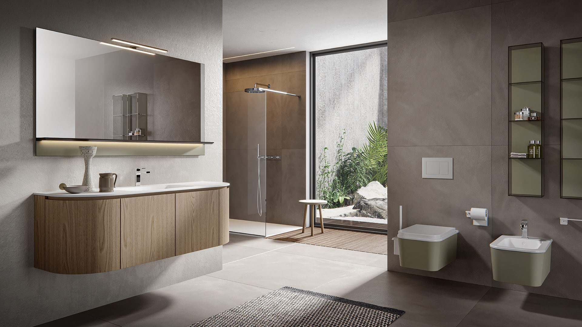 GIUNONE: modern designer bathroom furniture collection | Edoné
