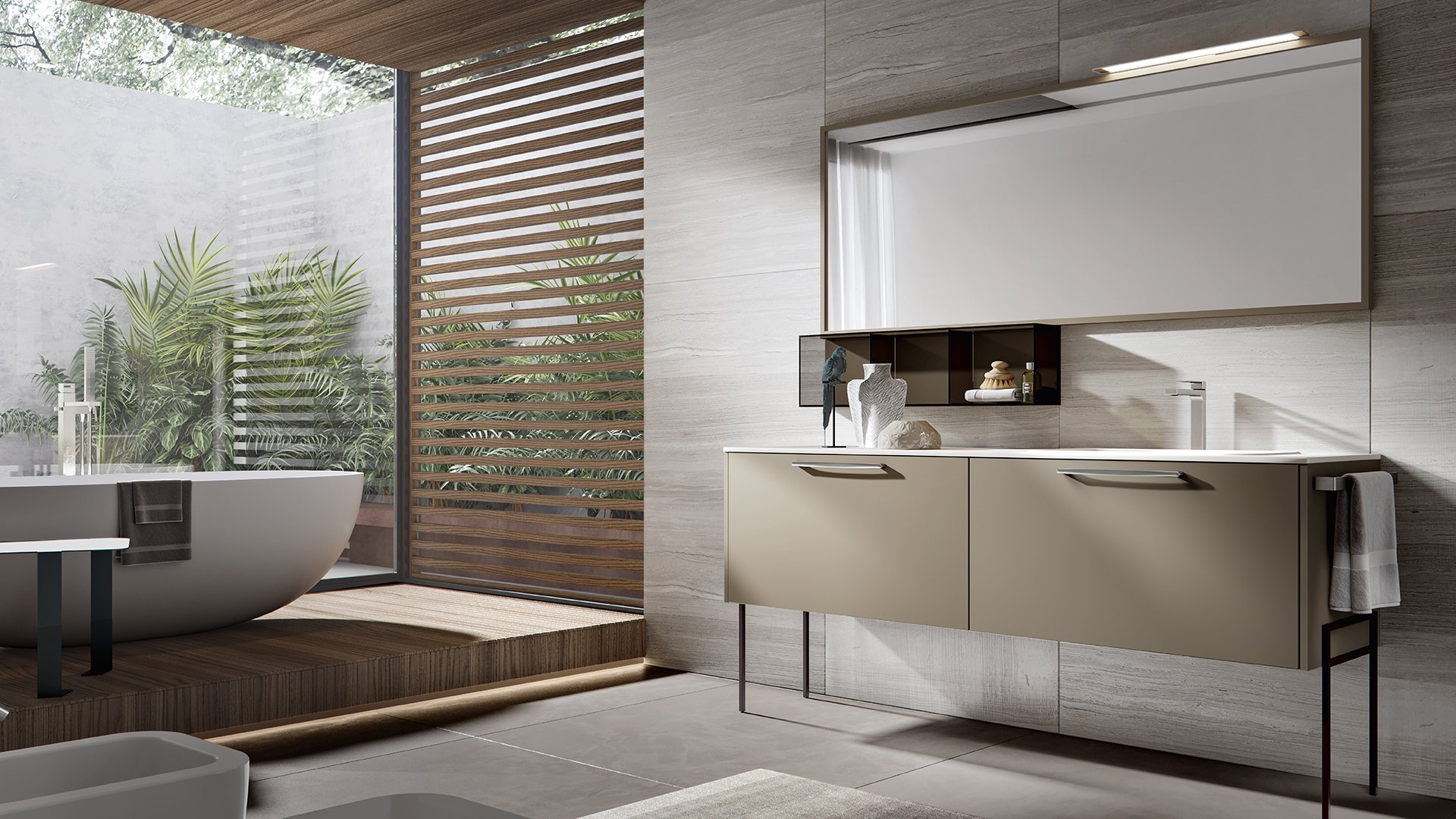 GIUNONE: modern designer bathroom furniture collection | Edoné