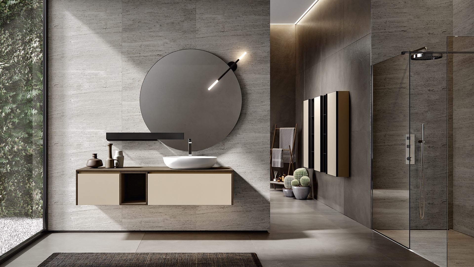 GIUNONE: modern designer bathroom furniture collection | Edoné