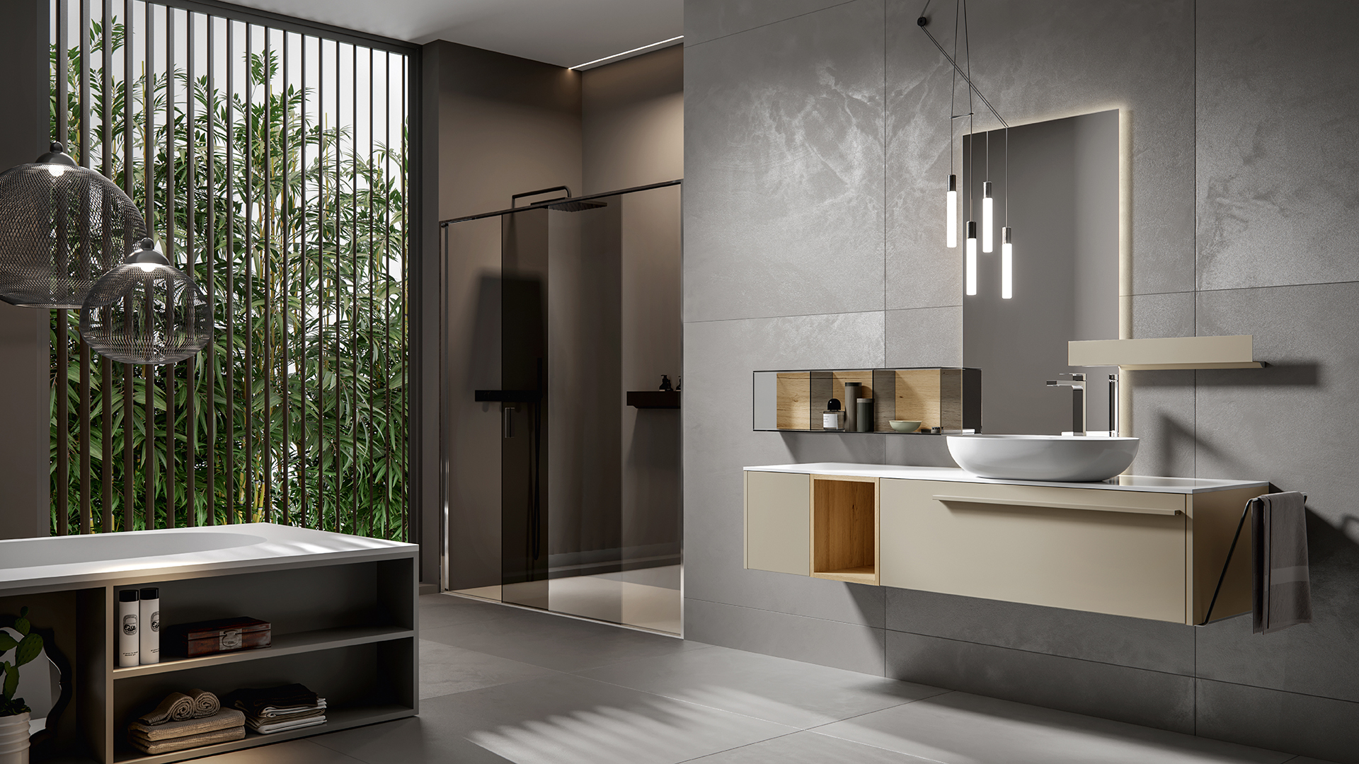 GIUNONE: modern designer bathroom furniture collection | Edoné