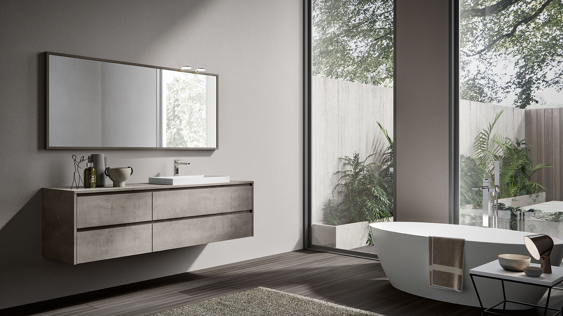 GIUNONE: modern designer bathroom furniture collection | Edoné