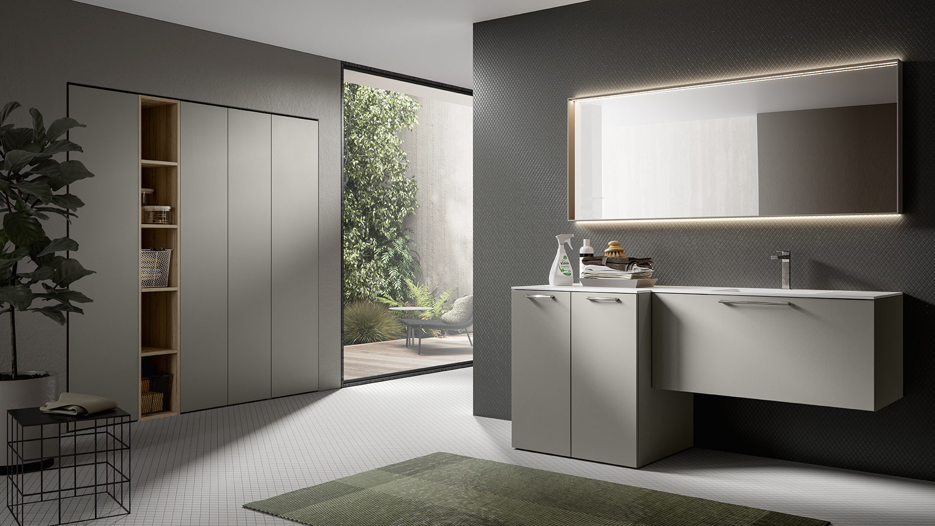 GIUNONE: modern designer bathroom furniture collection | Edoné