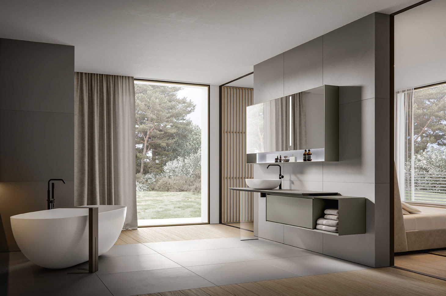 Bagno spazio di benessere | Edoné