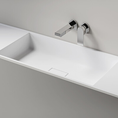 Hexis40: Integrated designer wasbasin | Edoné