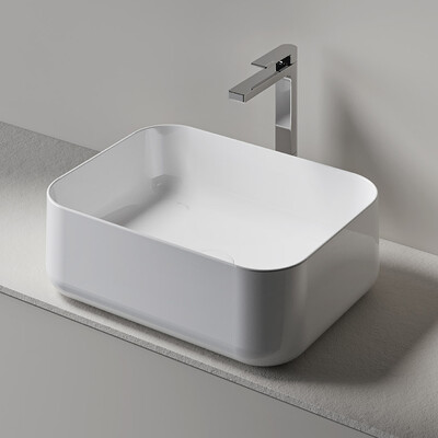 Demetra50: Designer Countertop Basin | Edoné